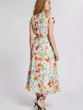 & Other Stories | Dresses | Other Stories Floral Wrap Maxi Dress In ...